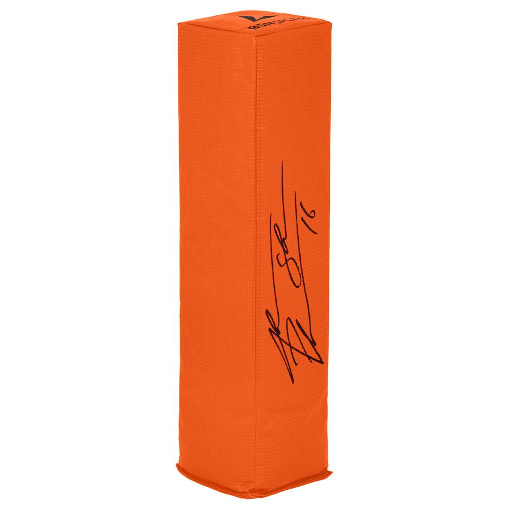 Jake Plummer Signed End Zone Pylon Inscribed "Snake" (Schwartz ...