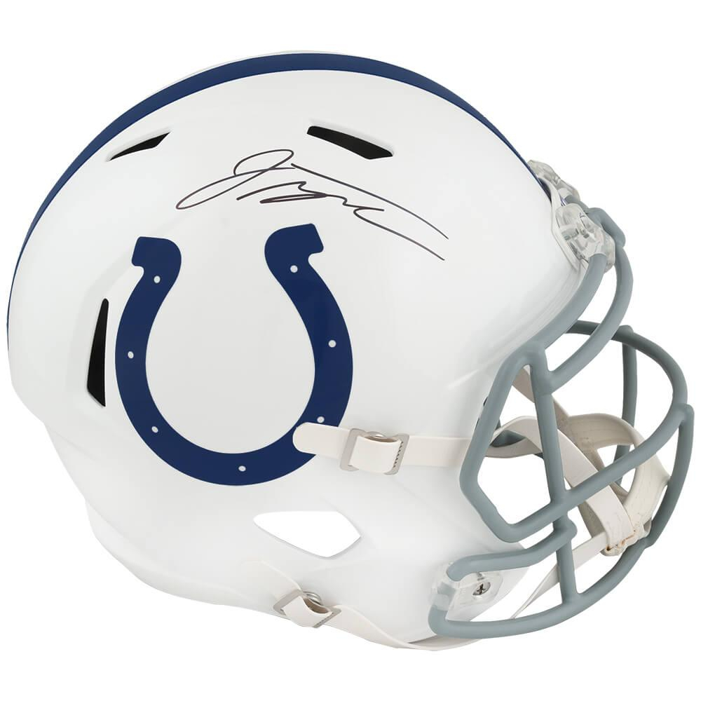 Jonathan Taylor Signed Colts Full-Size Speed Helmet (Fanatics ...