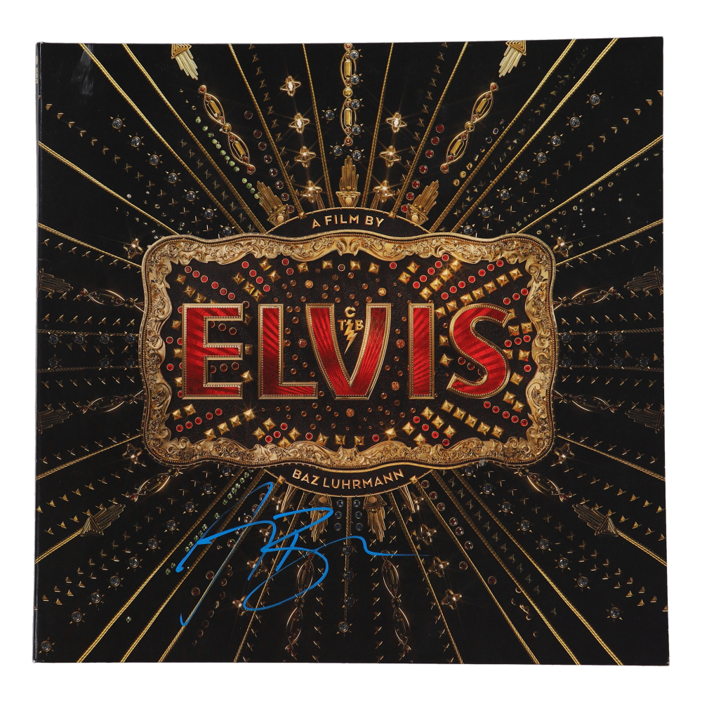 Austin Butler Signed "Elvis" Movie OST Album Cover (Beckett) | Pristine ...