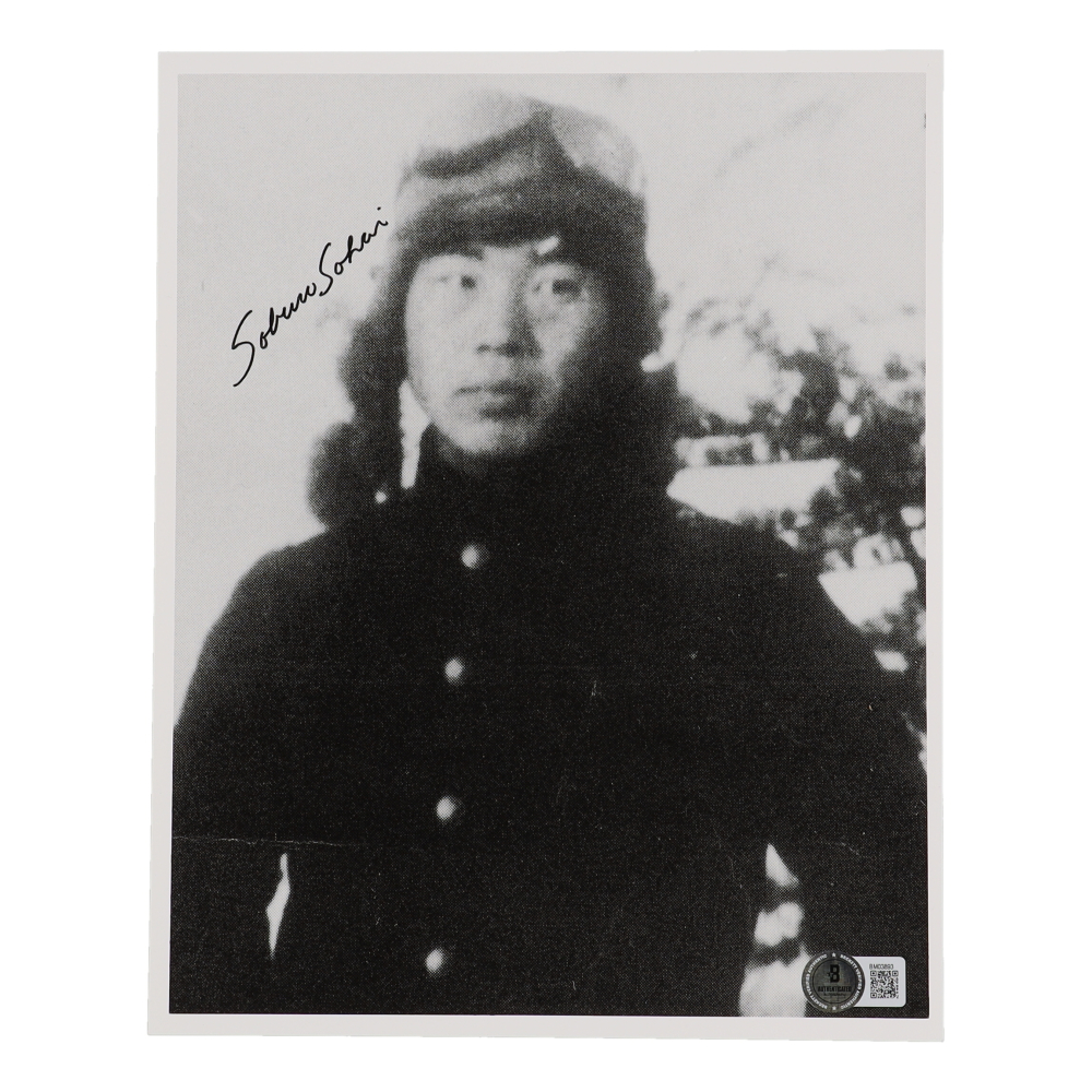 Saburo Sakai Signed 8x10 Photo WWII Japanese Ace 64 Victories (Beckett ...