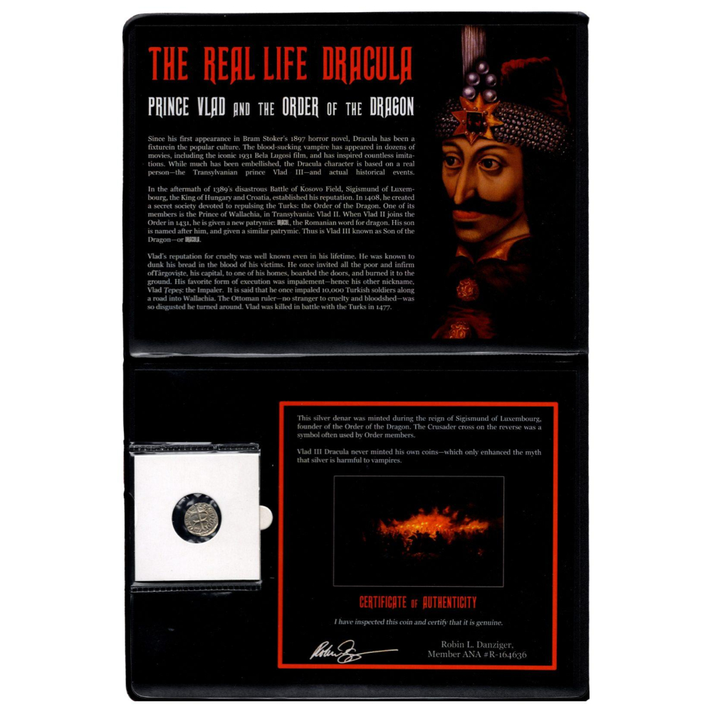"The Real Life Dracula: Prince Vlad and the Order of the Dragon" Silver ...