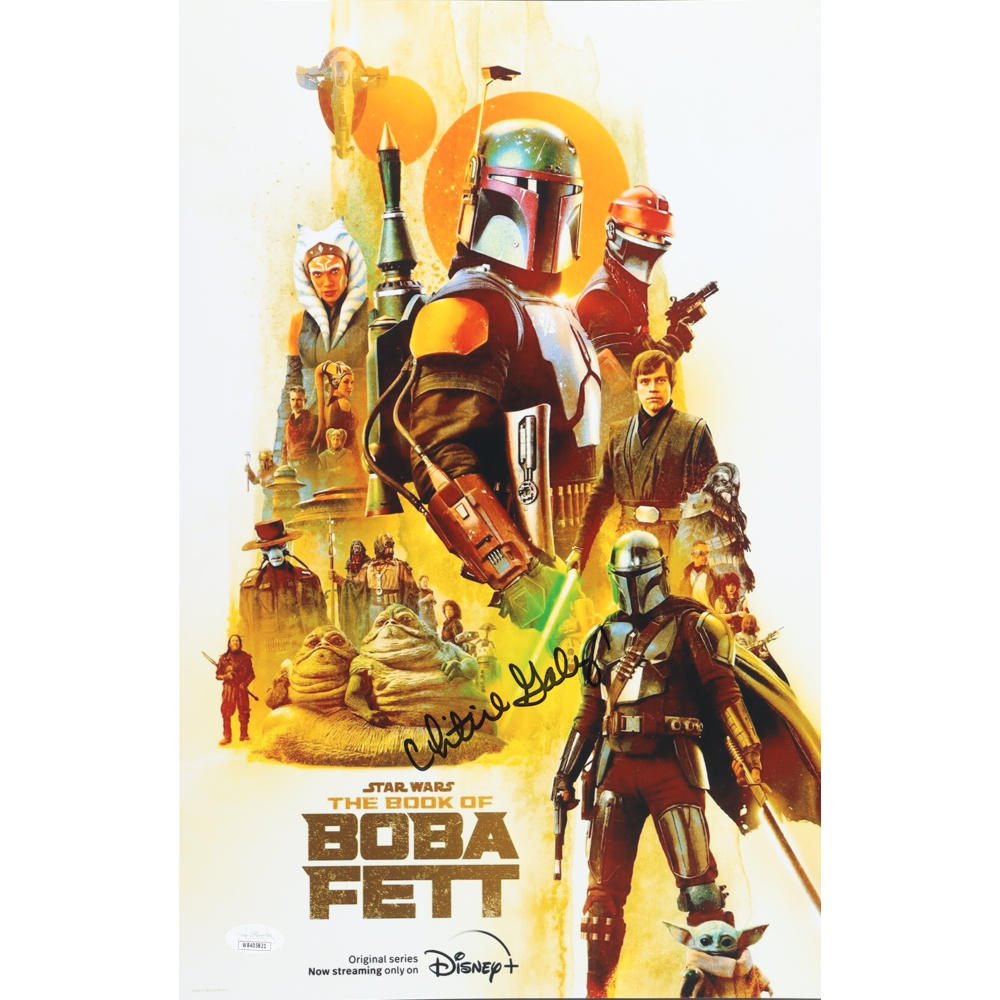 Christine Galey Signed "The Book of Boba Fett" 11x17 Photo (JSA ...