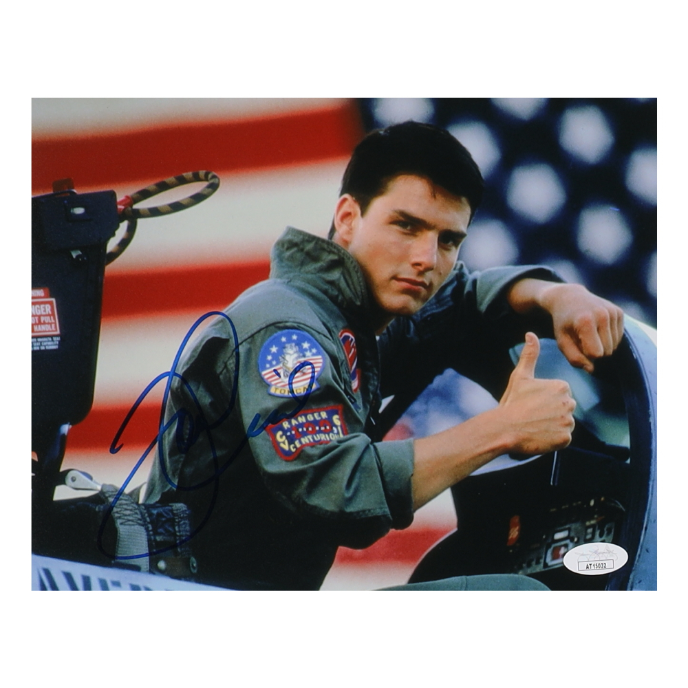 Tom Cruise Signed "Top Gun" 8x10 Photo (JSA) | Pristine Auction