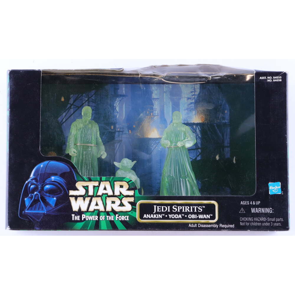 1998 "STAR WARS: The Power Of The Force" Jedi Spirits Action Figures In ...
