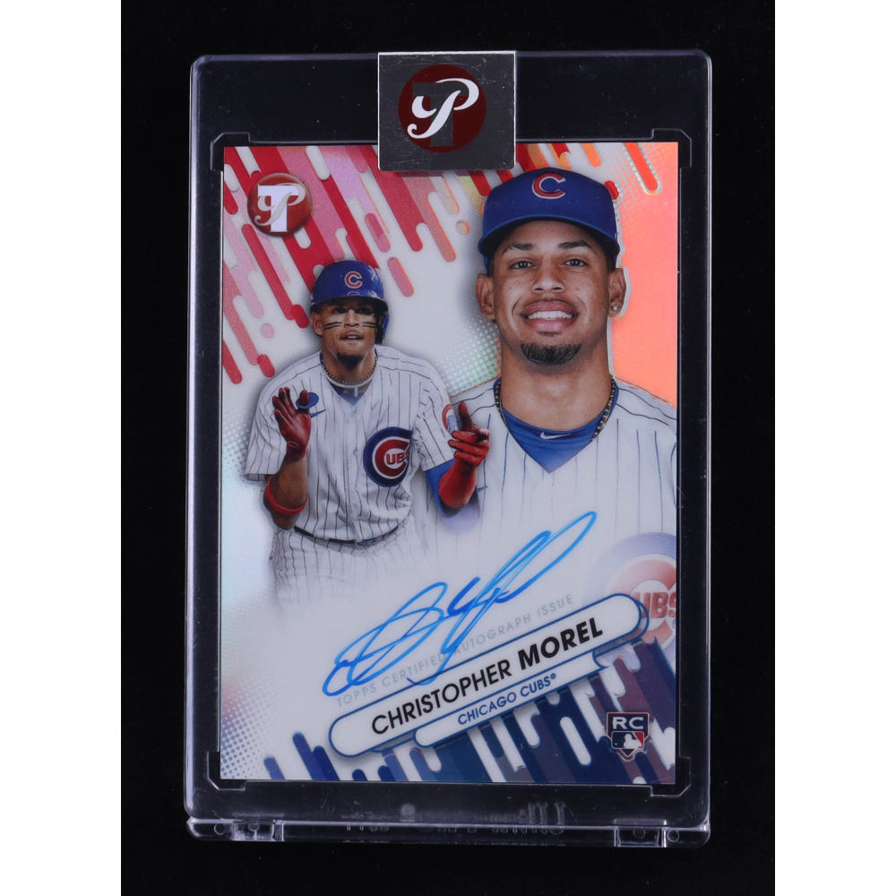 Christopher Morel 2023 Topps Pristine Fresh Faces Autographs #FFACM RC ...