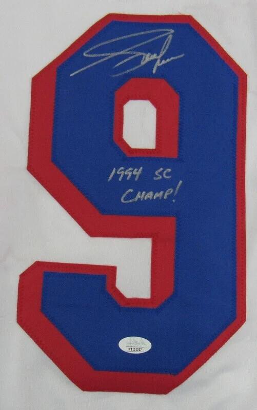 Adam Graves Signed Jersey Inscribed "1994 SC Champ! (JSA) | Pristine ...