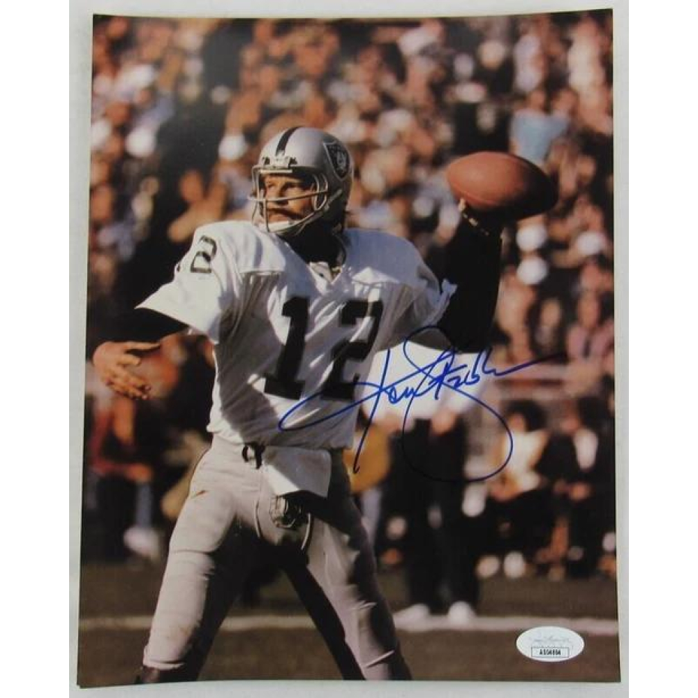 Ken Stabler Signed Raiders 8x10 Photo (JSA) | Pristine Auction