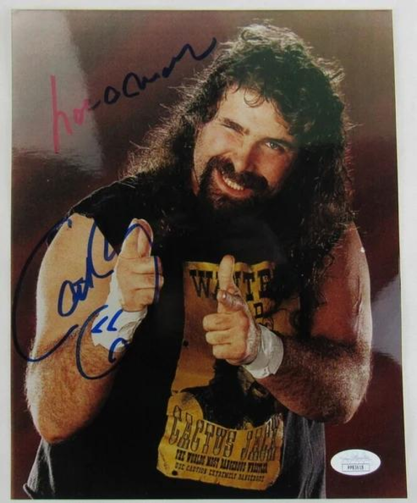 Cactus Jack Signed WWE 8x10 Photo (JSA) | Pristine Auction