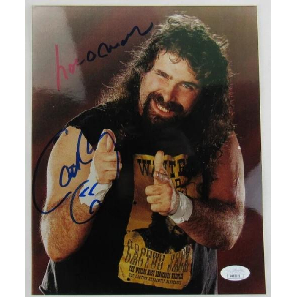 Cactus Jack Signed WWE 8x10 Photo (JSA) | Pristine Auction