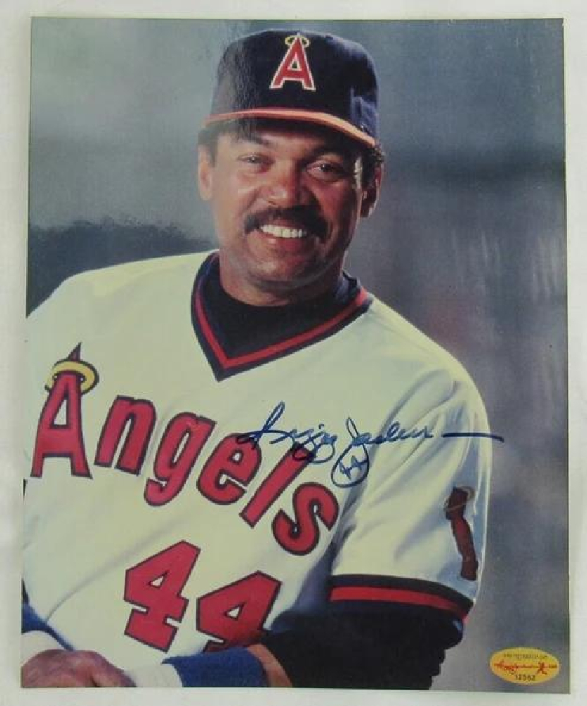Reggie Jackson Signed Angels 8x10 Photo (Reggie Jackson) | Pristine Auction