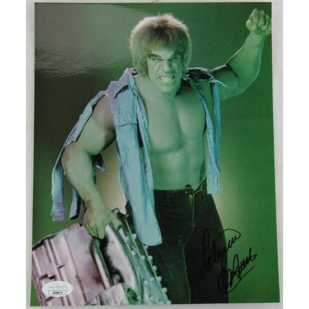 Lou Ferrigno Signed "The Incredible Hulk" 8x10 Photo (JSA) | Pristine ...