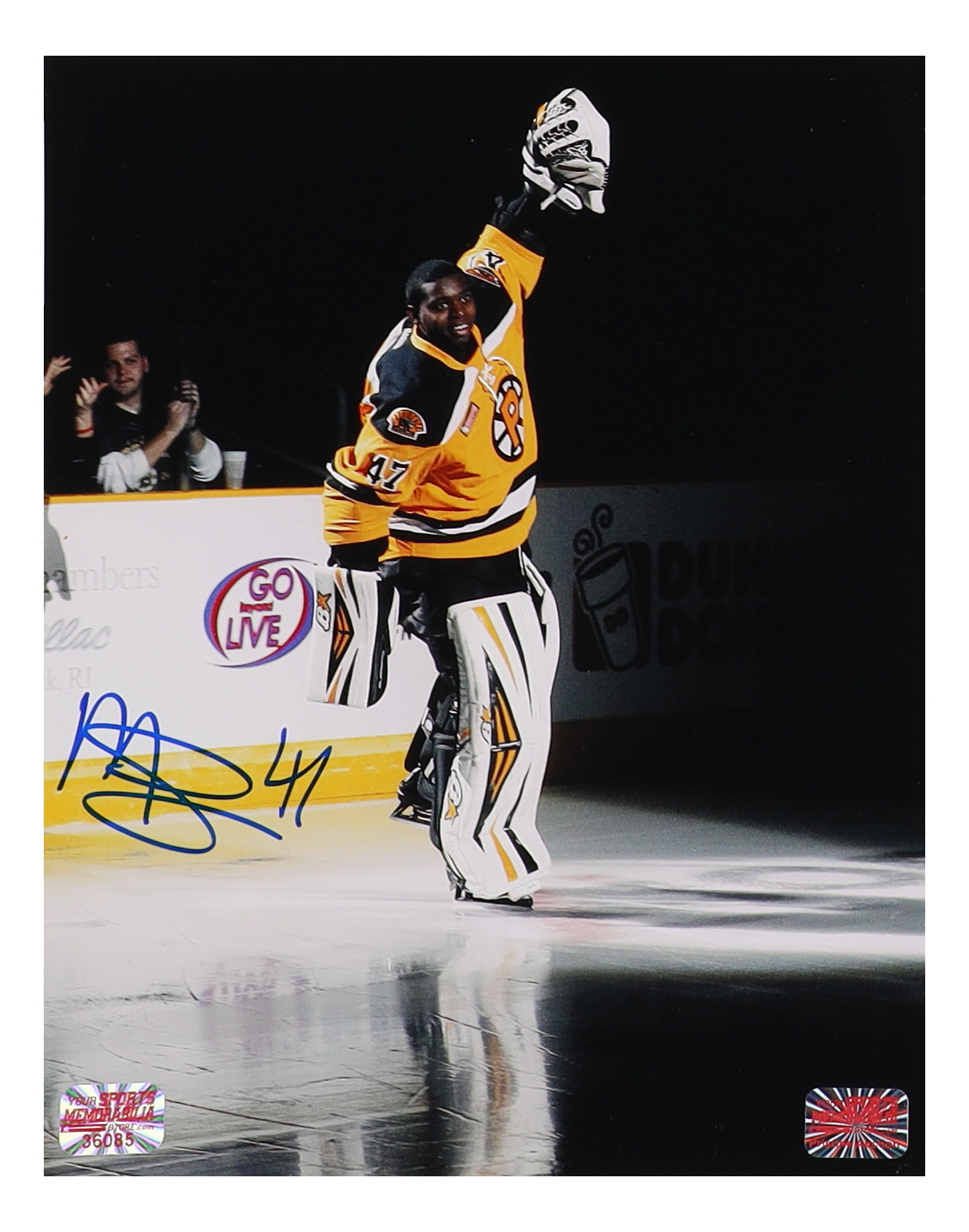 Malcolm Subban Signed Bruins 8x10 Photo (YSMS) | Pristine Auction