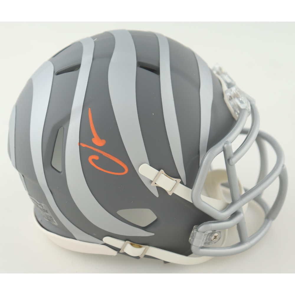 Chad 'Ochocinco' Johnson Signed Bengals Slate Alternate Speed Mini ...