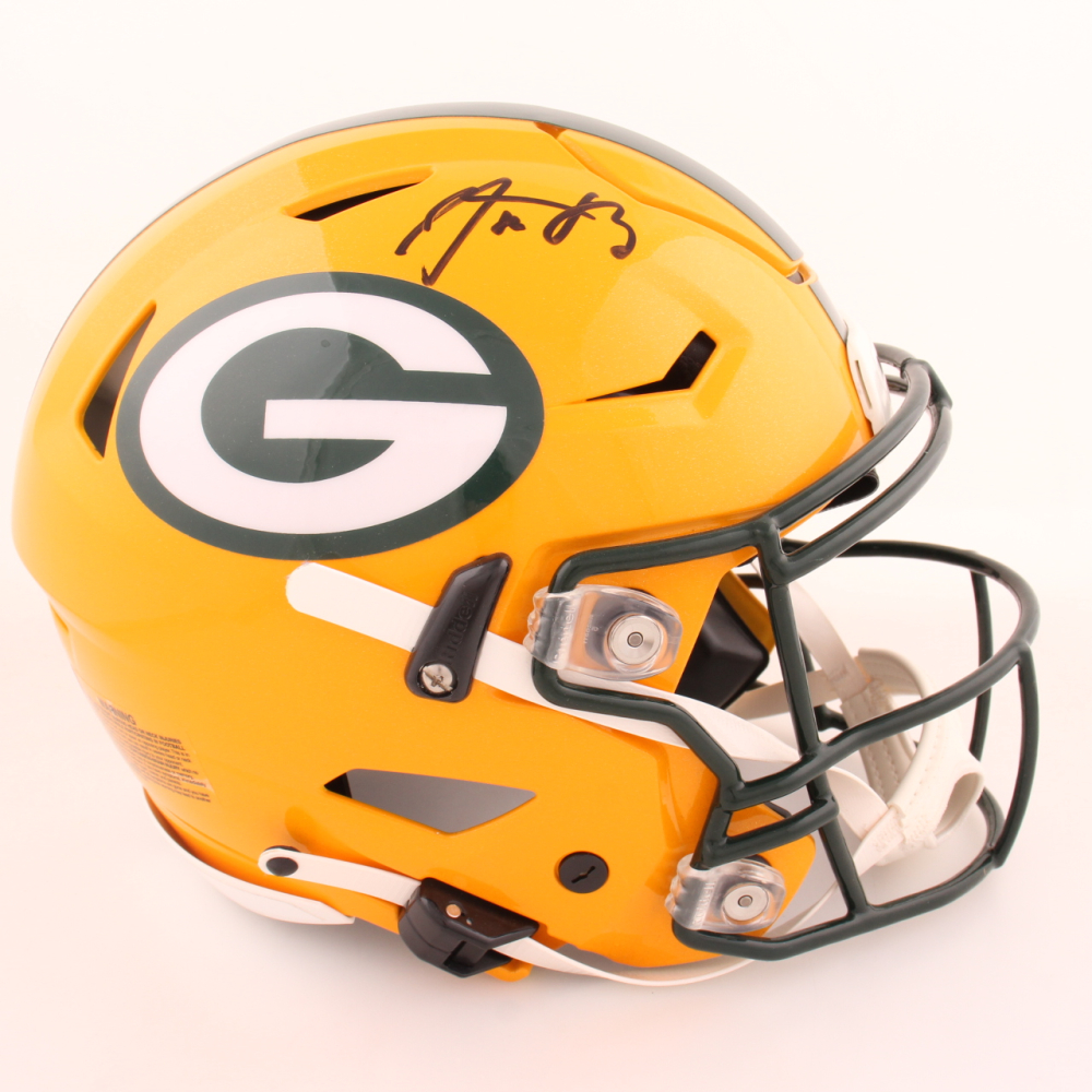 Aaron Rodgers Signed Packers Full-Size Authentic On-Field Speed-Flex ...