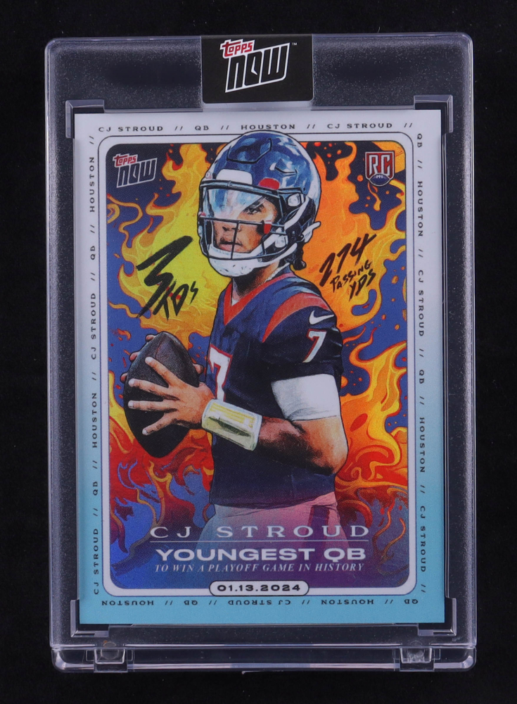 CJ Stroud 2024 Topps Now #CJ2 Tyson Beck RC | Pristine Auction