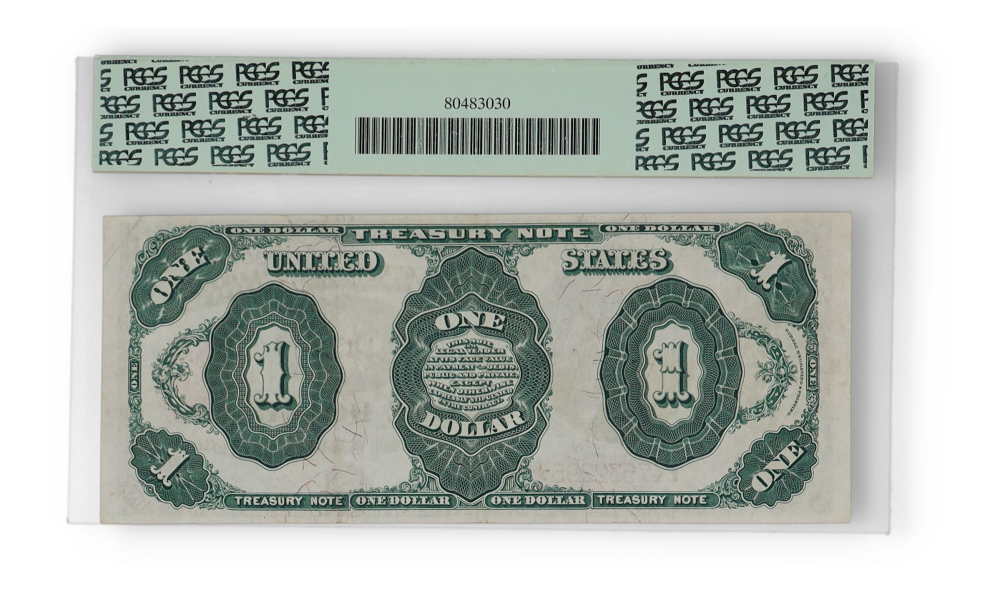 1891 U.S. $1 One Dollar Treasury "Star" Note (PCGS EF40) | Pristine Auction