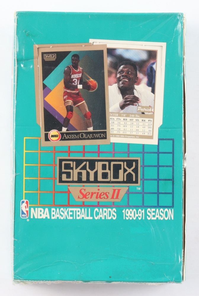 1990-91 Skybox Series 2 Basketball Hobby Box with (36) Packs | Pristine ...