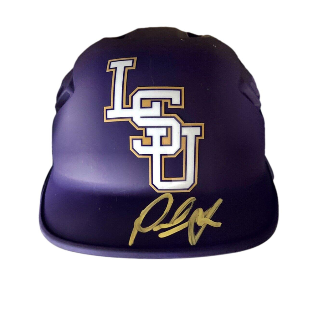 Paul Skenes Signed LSU Full-Size Batting Helmet (MLB) | Pristine Auction