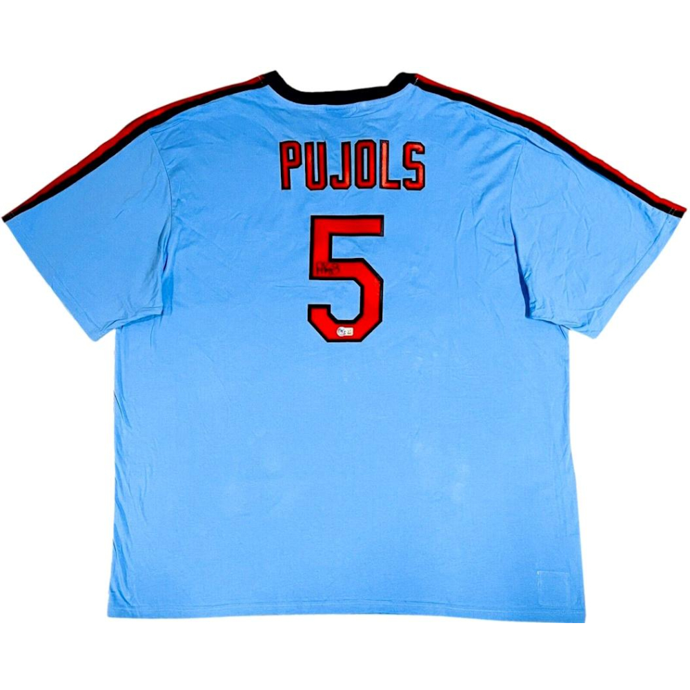 Albert Pujols Signed Cardinals Mitchell & Ness Jersey (Beckett ...