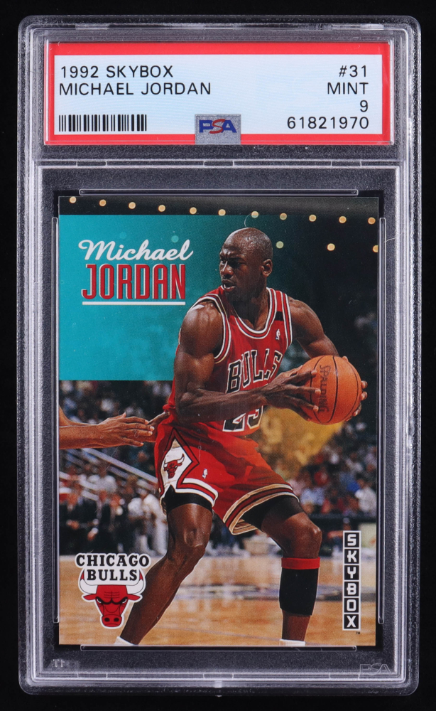 Michael Jordan 1992-93 SkyBox #31 (PSA 9) | Pristine Auction