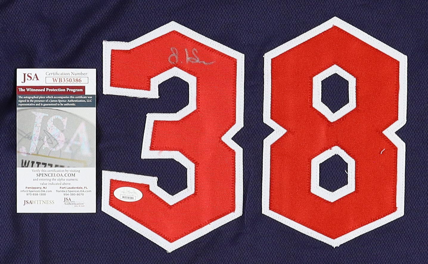Steven Kwan Signed Jersey (JSA) | Pristine Auction