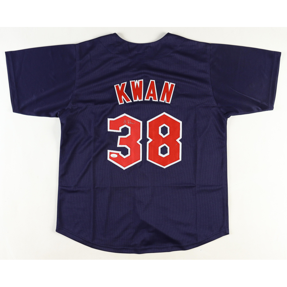 Steven Kwan Signed Jersey (JSA) | Pristine Auction