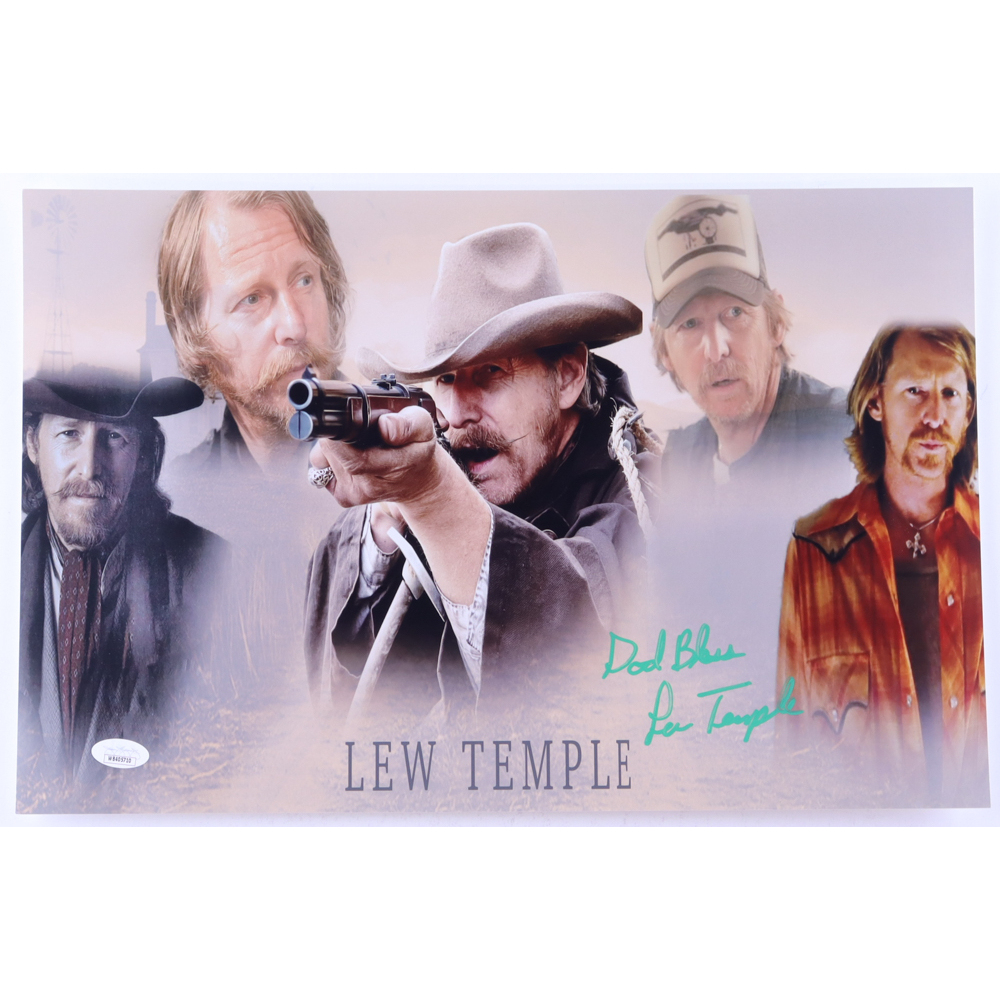 Lew Temple Signed 11x17 Photo Inscribed "God Bless" (JSA) | Pristine ...