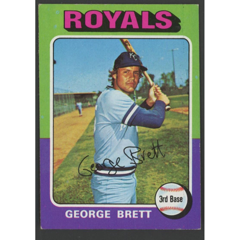 George Brett 1975 Topps #228 RC | Pristine Auction