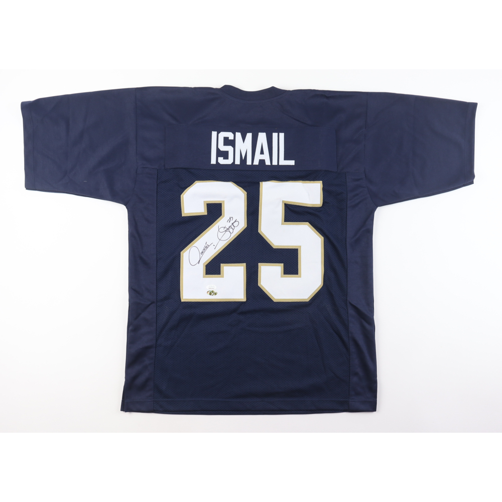 Raghib "Rocket" Ismail Signed Jersey Inscribed "Rocket" (JSA ...