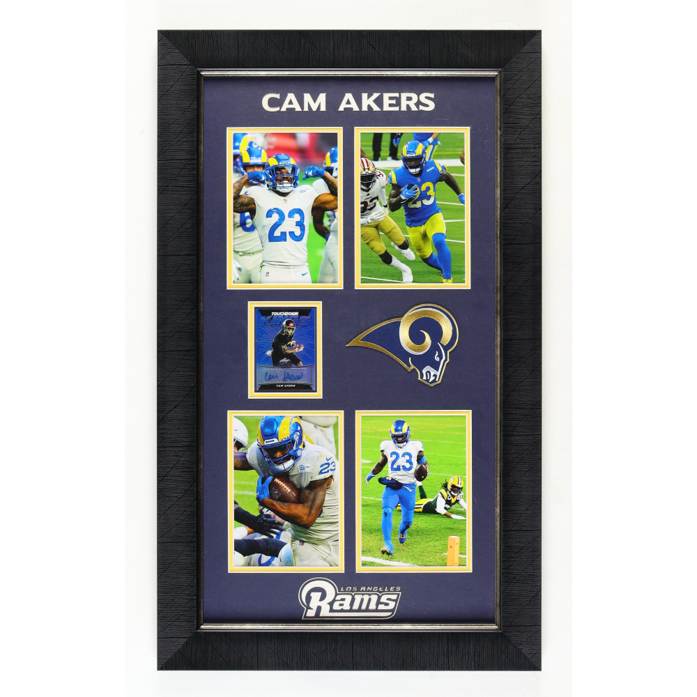 Cam Akers Signed Custom Framed Card Display | Pristine Auction