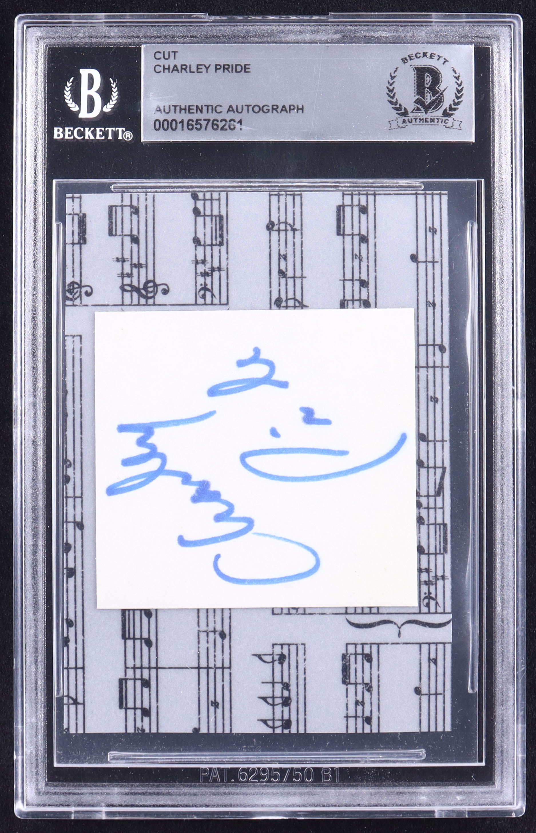 Charley Pride Signed Cut (BGS) | Pristine Auction