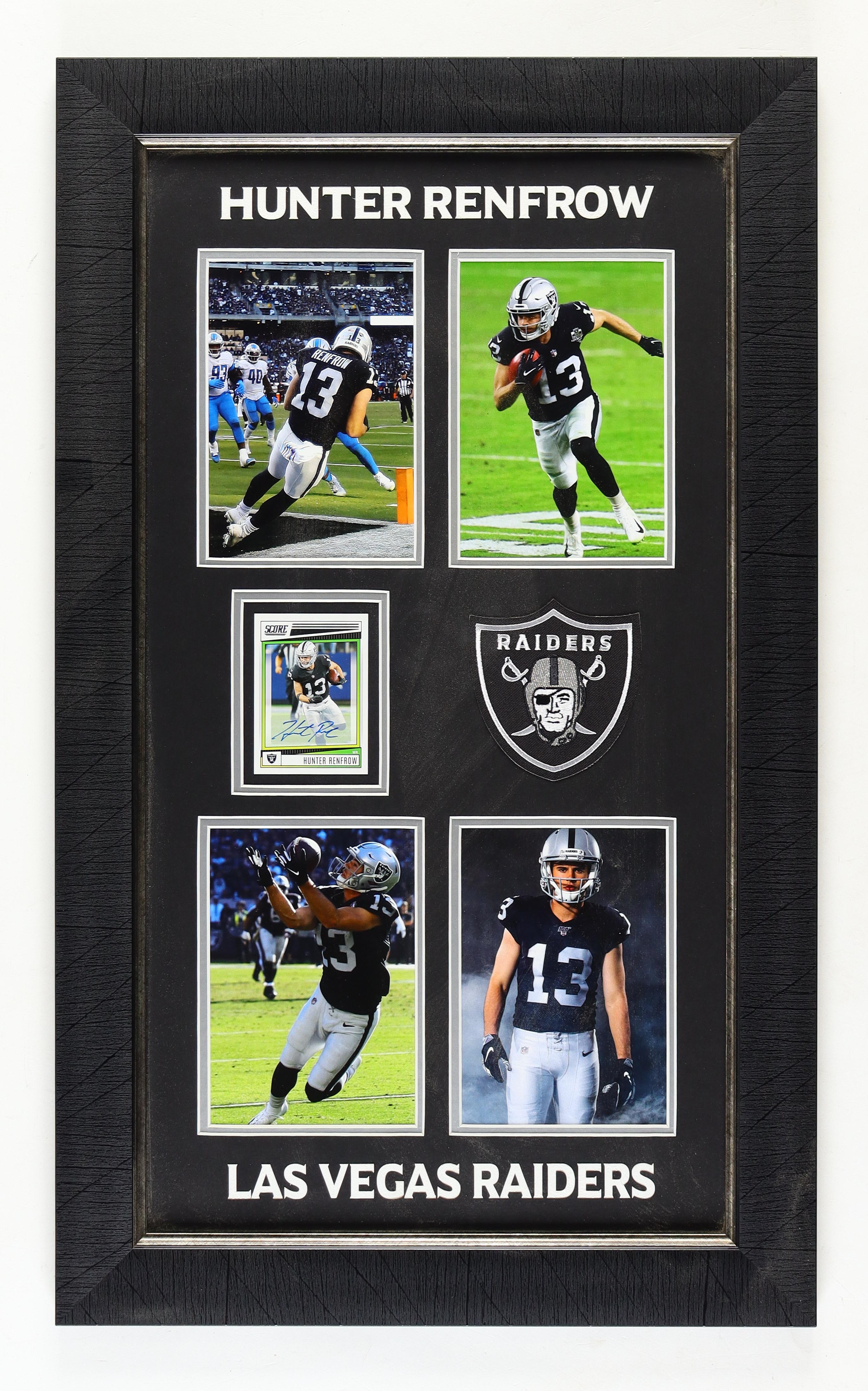 Hunter Renfrow Signed Custom Framed Card Display | Pristine Auction