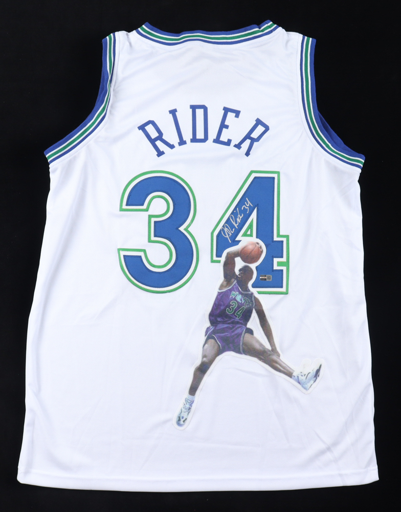 Isaiah "J.R" Rider Signed Jersey (CX by Steiner) | Pristine Auction