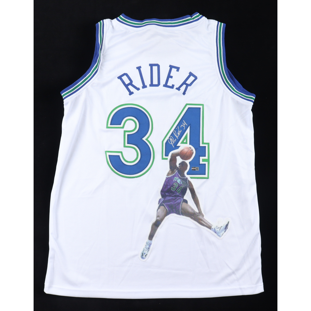 Isaiah "J.R" Rider Signed Jersey (CX by Steiner) | Pristine Auction