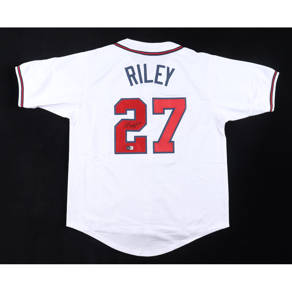 Austin Riley Signed Jersey (Beckett) | Pristine Auction