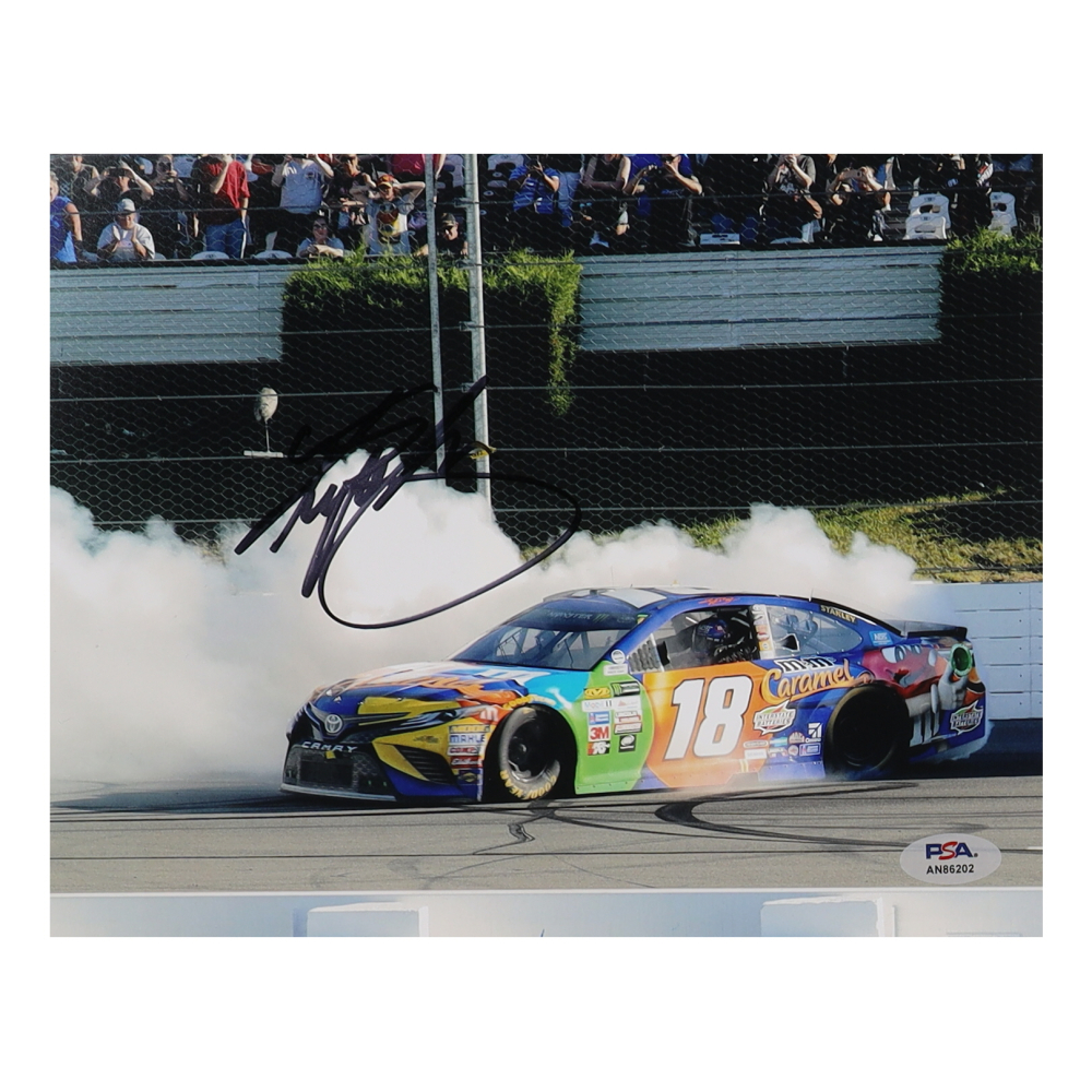 Kyle Busch Signed NASCAR 8x10 Photo (PSA) | Pristine Auction