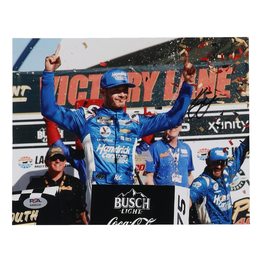 Kyle Larson Signed NASCAR 8x10 Photo (PSA) | Pristine Auction