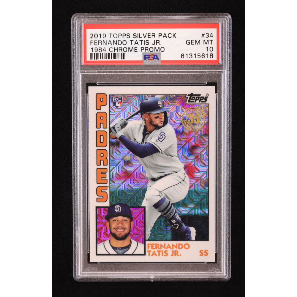 Fernando Tatis Jr. 2019 Topps Update '84 Topps Silver Pack Chrome # ...