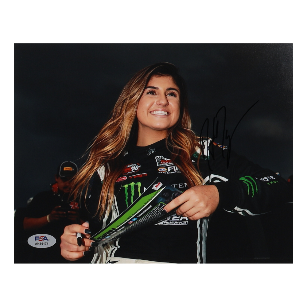 Hailie Deegan Signed NASCAR 8x10 Photo (PSA) | Pristine Auction