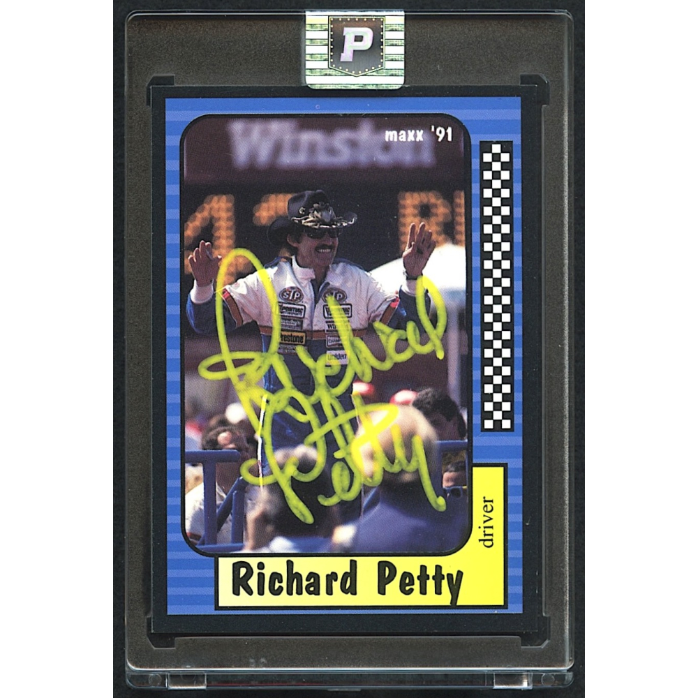 Richard Petty Signed 1991 Maxx #43 (PA Encapsulated) | Pristine Auction