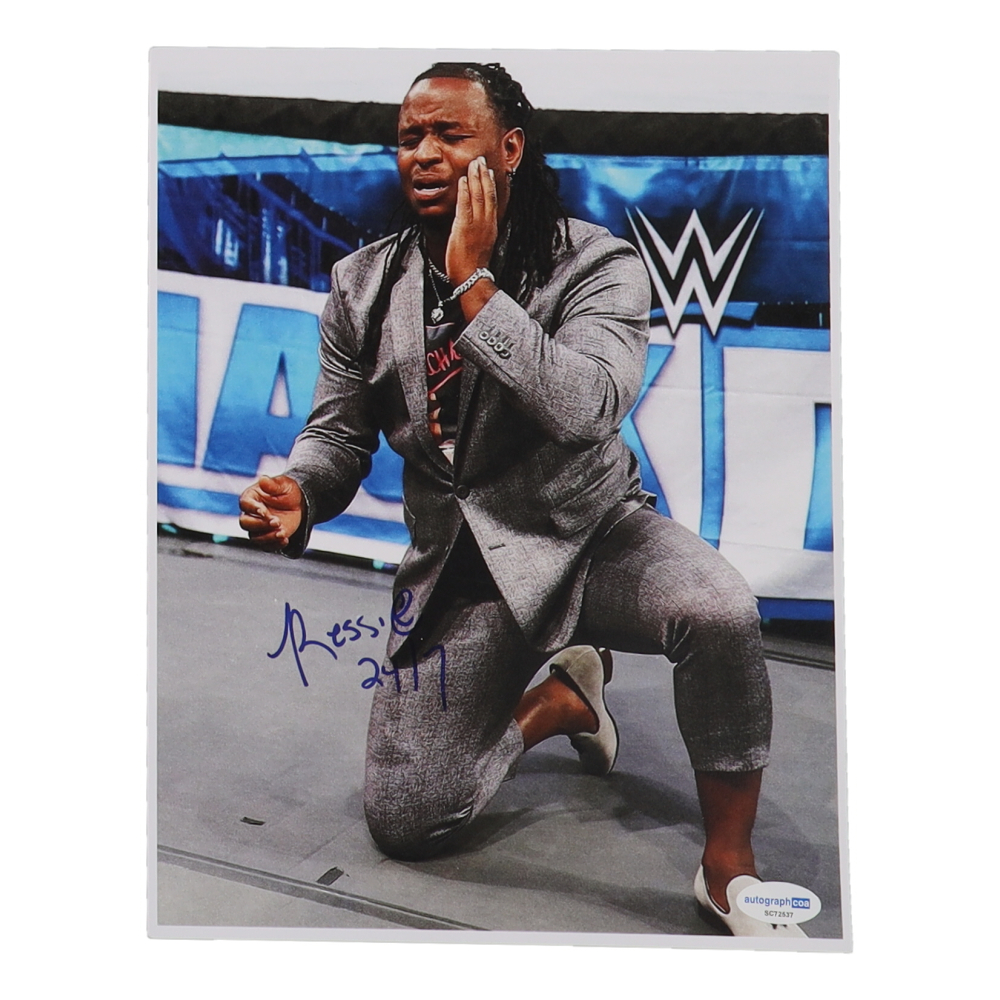 Reggie Signed WWE 8x10 Photo Inscribed "24/7" (ACOA) | Pristine Auction