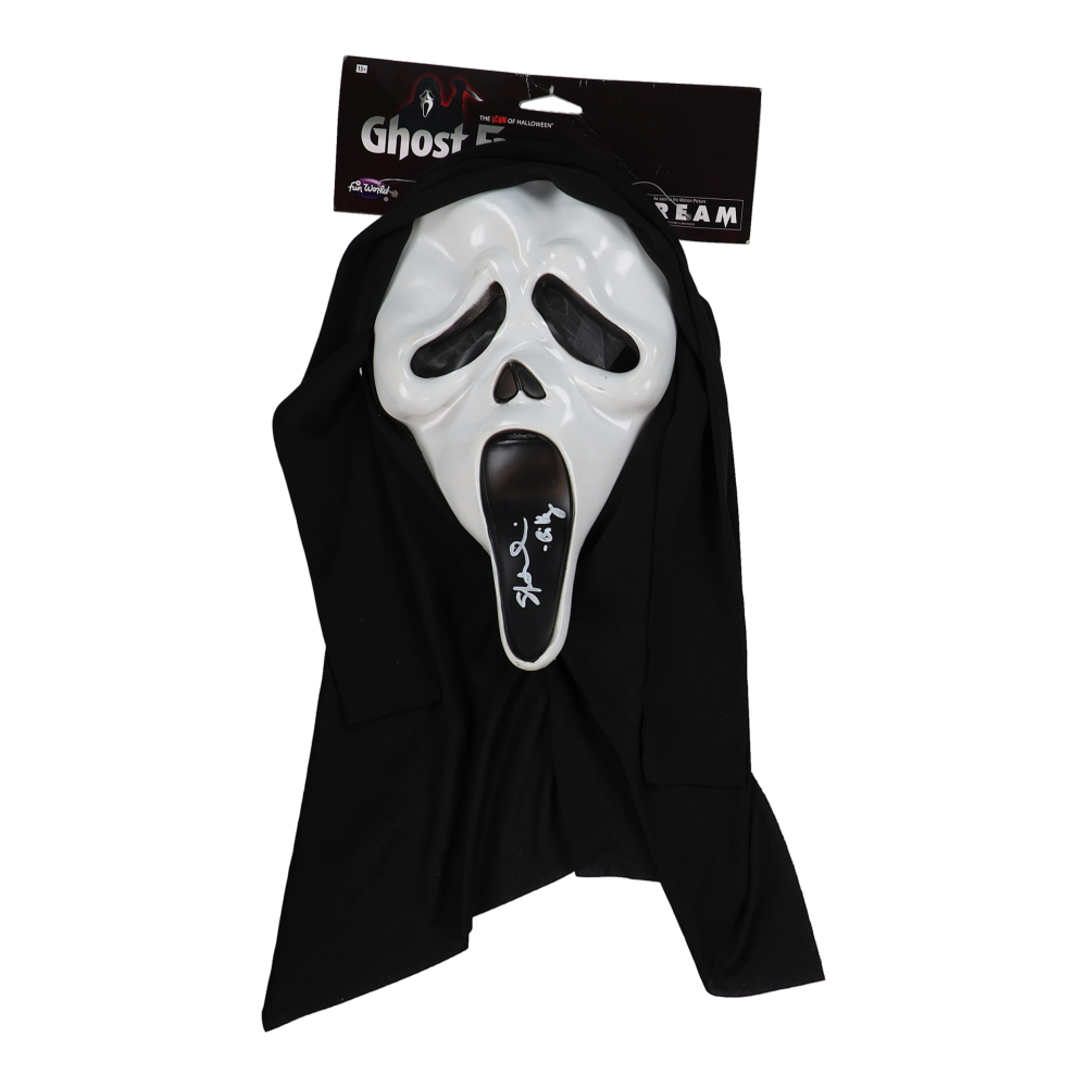 Skeet Ulrich Signed "Scream" Ghostface Mask Inscribed "Billy" (Beckett ...