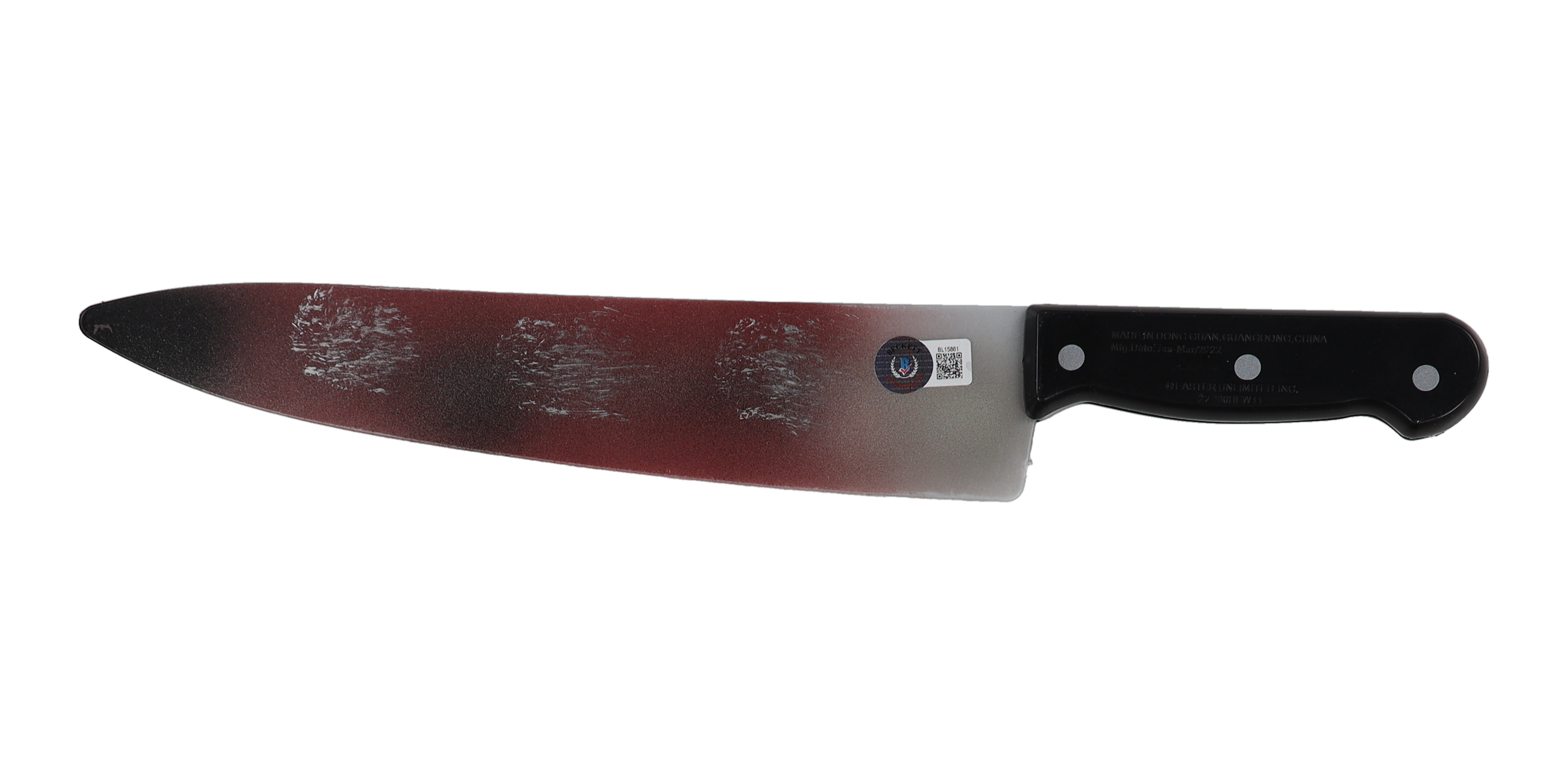 Skeet Ulrich Signed 15" Kitchen Knife Inscribed "Billy" (Beckett ...