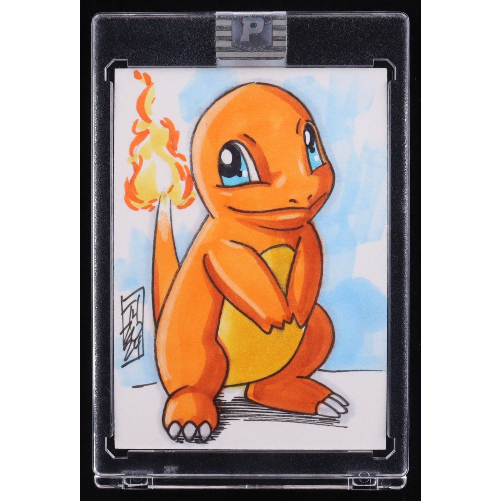 Charmander | Original Art Sketch Card by Tom Hodges (1/1 Original Art ...
