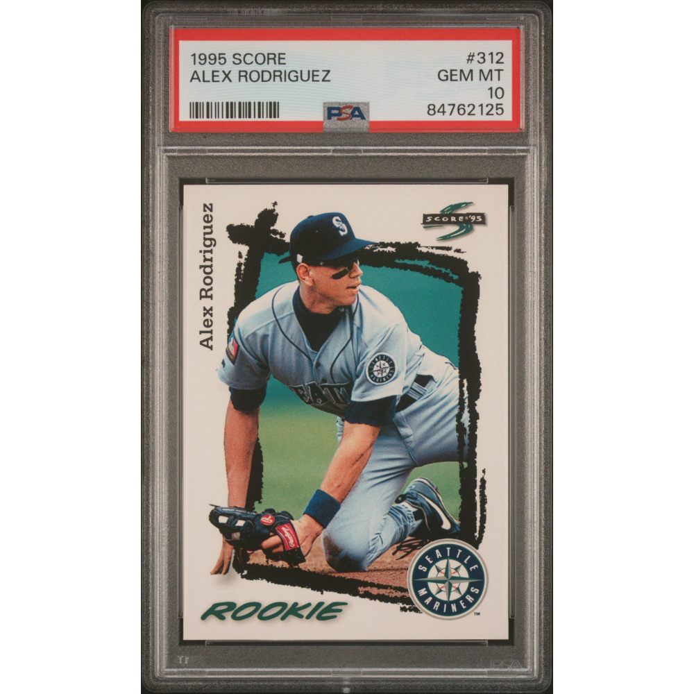 Alex Rodriguez 1995 Score #312 (PSA 10) | Pristine Auction
