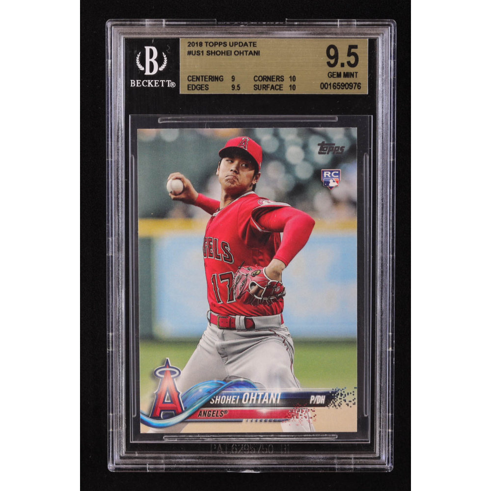 Shohei Ohtani 2018 Topps Update #US1 RC (BGS 9.5) | Pristine Auction