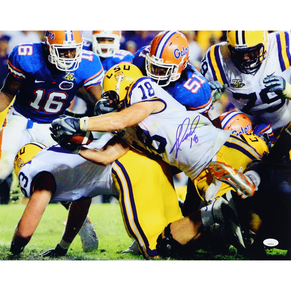 Jacob Hester Signed LSU Tigers 16x20 Photo (JSA) | Pristine Auction