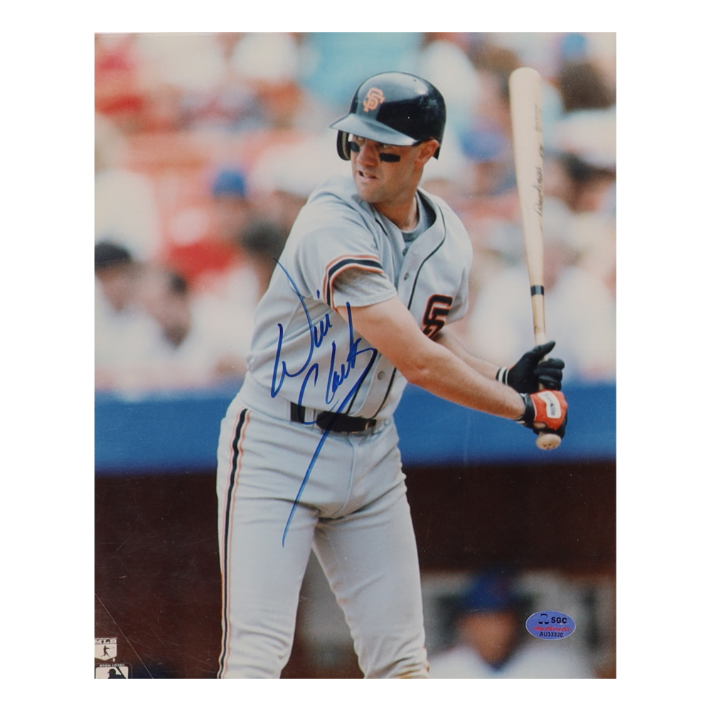 Will Clark Signed Giants 8x10 Photo (SGC) | Pristine Auction