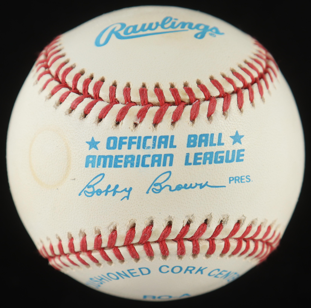 Ted Williams Signed OAL Baseball with Display Case (Williams ...