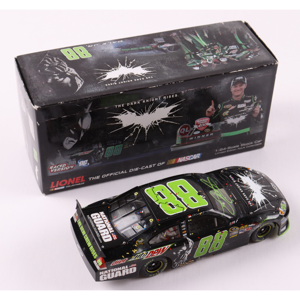 Dale Earnhardt Jr. Signed LE 2012 NASCAR #88 Dark Knight Michigan Win ...